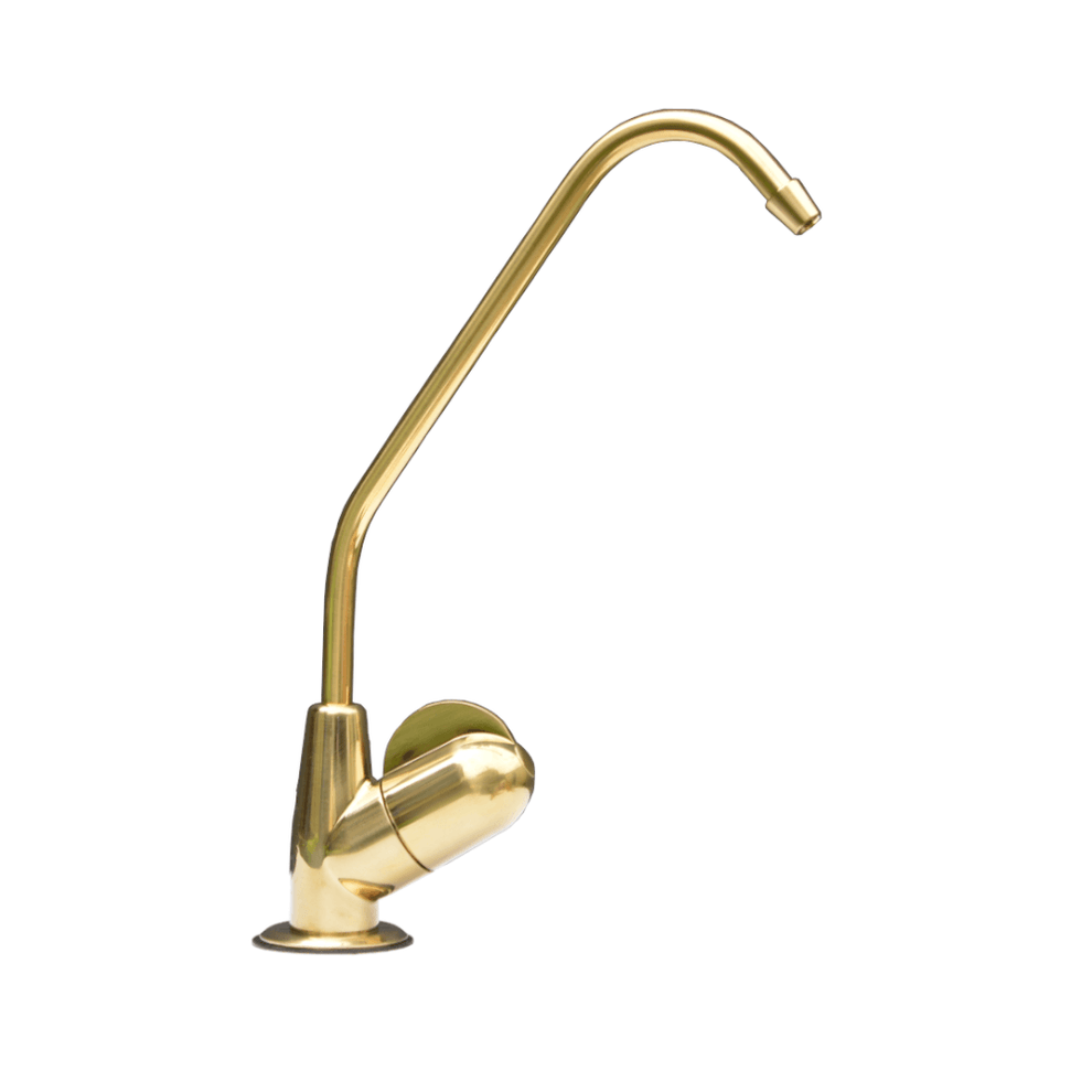 Filter Tap - Brushed Gold - Fin | Filterific